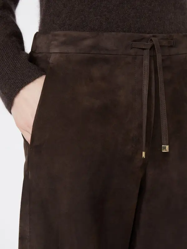 Max Mara Suede Joggers