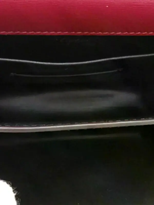 Cartier 2020-2026 Mini Leather Panthere C Satchel - Red