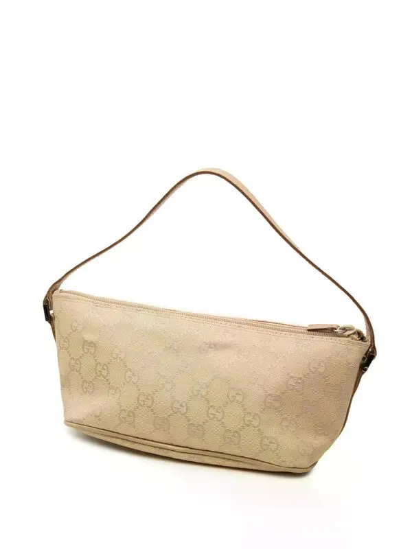 Gucci 2000-2015 Gg Canvas Boat Shoulder Bag - Neutrals