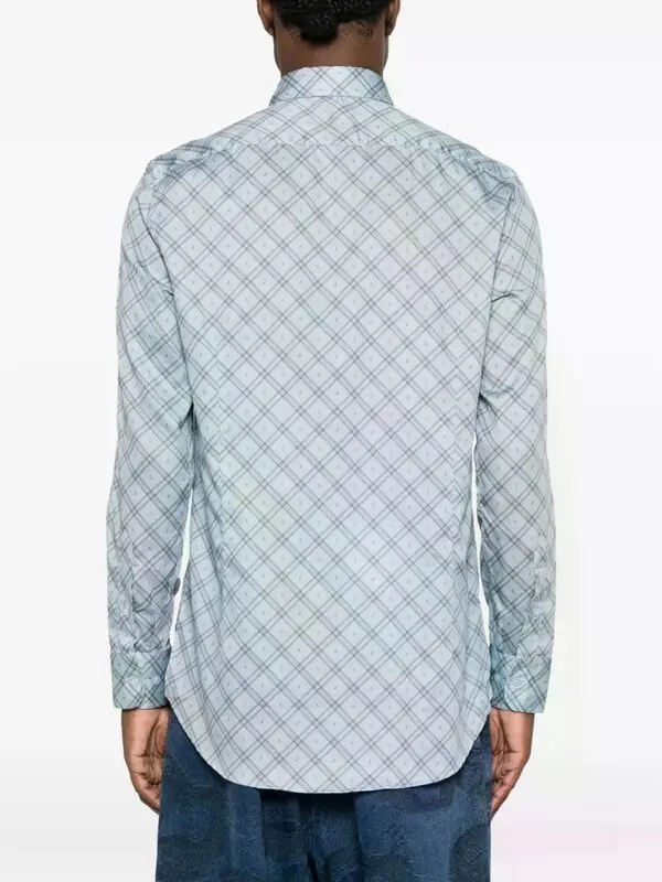 Etro Roma Paisley-print Shirt - Blue