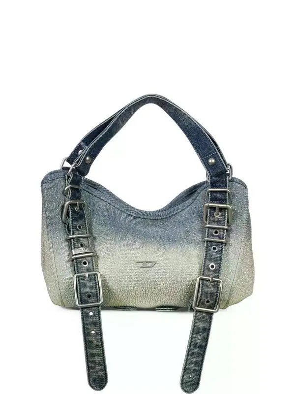 DIESEL® D-one-small Top-handle Bag In Crystal Solarised Denim