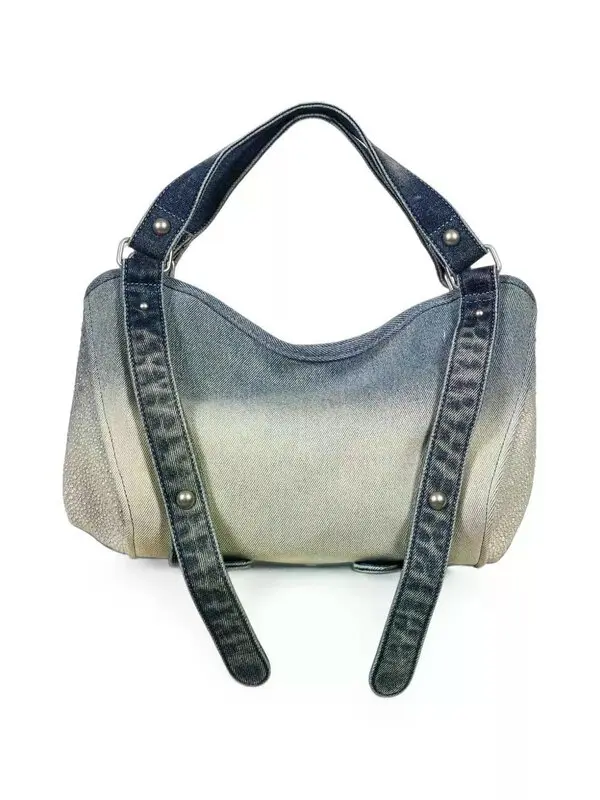 DIESEL® D-one-small Top-handle Bag In Crystal Solarised Denim