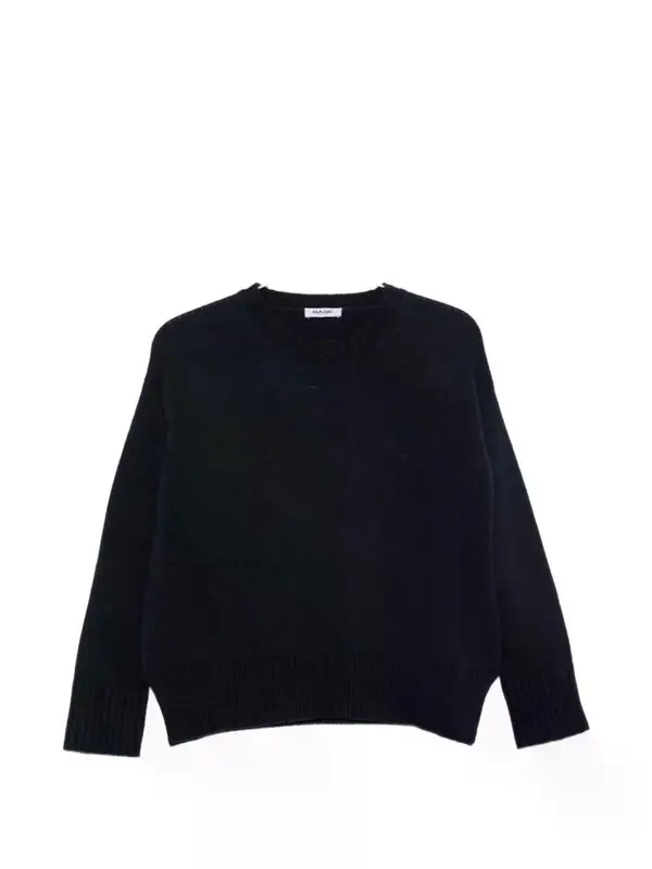 BASE MILANO Ribbed-trim Crew-neck Sweater