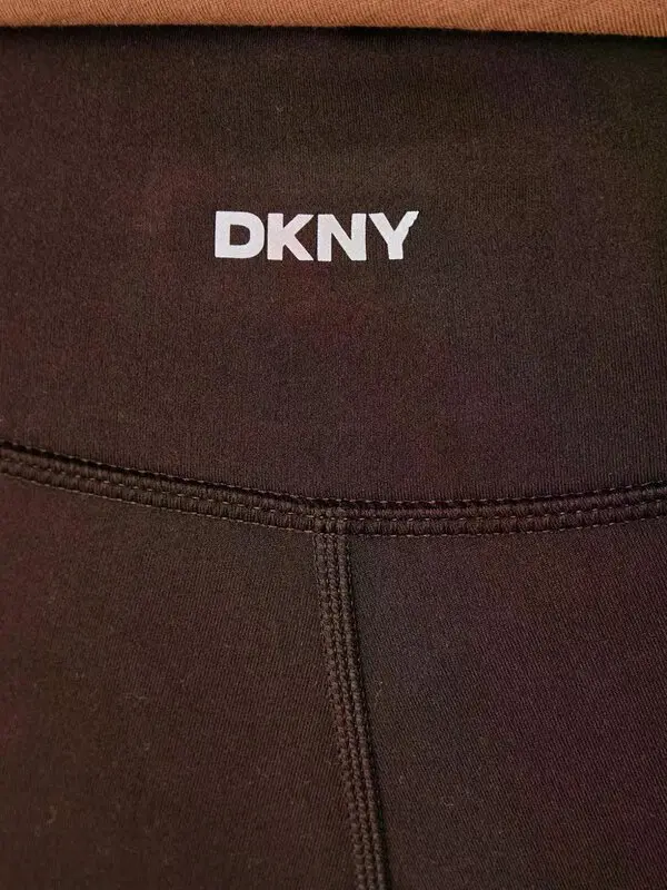 Dkny Logo-print Flared Trousers