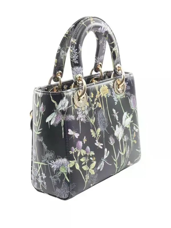 Dior 2015-2026 Small Calfskin Florilege Lady Satchel