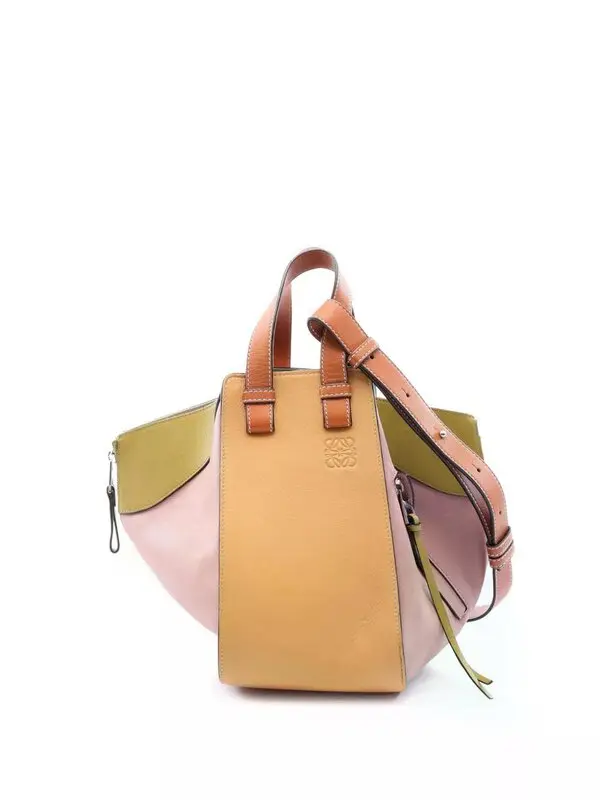 Loewe 2015-2026 Small Multicolor Leather Hammock Satchel