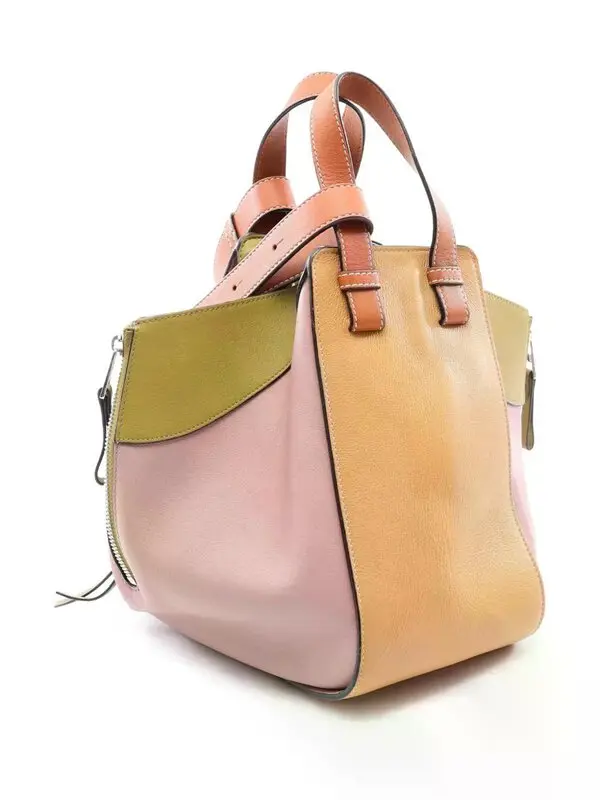 Loewe 2015-2026 Small Multicolor Leather Hammock Satchel