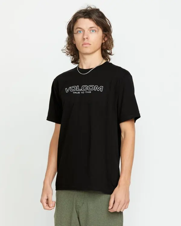 Volcom Newro Short Sleeve Tee - Black