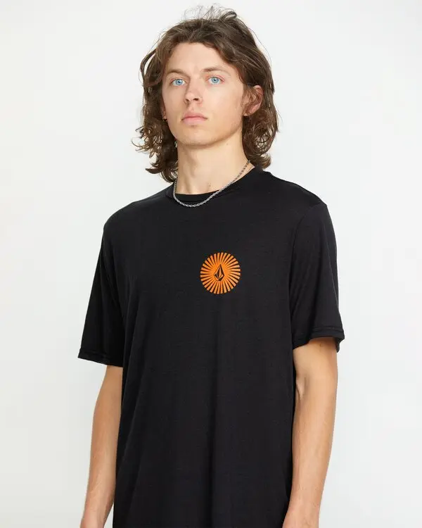 Volcom Get Out Tech Short Sleeve Tee - Black