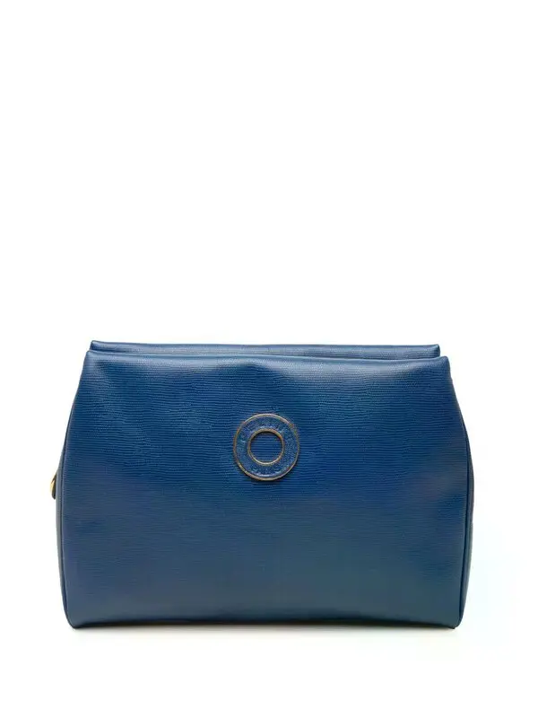 Celine 2013 Lizard Embossed Leather Clutch Shoulder Bag