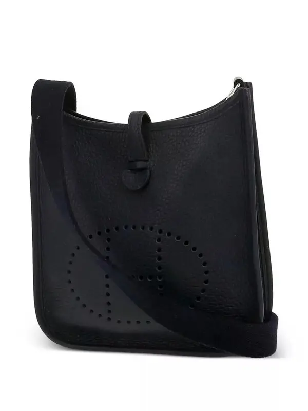 Hermès 2018 Mini Evelyne Shoulder Bag - Blue
