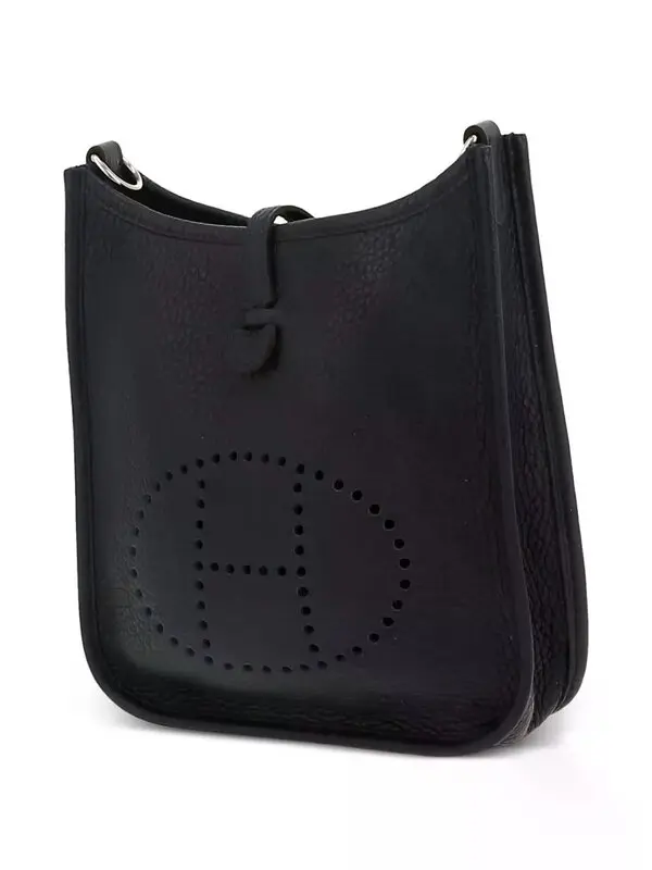 Hermès 2018 Mini Evelyne Shoulder Bag - Blue