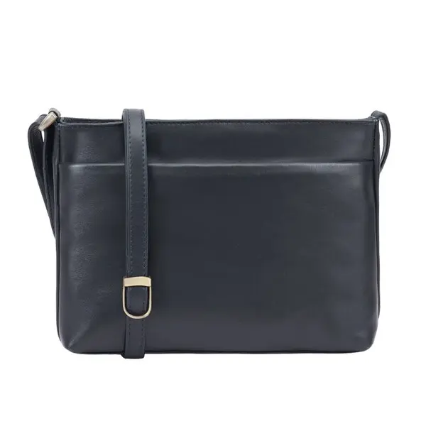 LLOYD BAKER Tamarra Leather Crossbody Bag - Blue