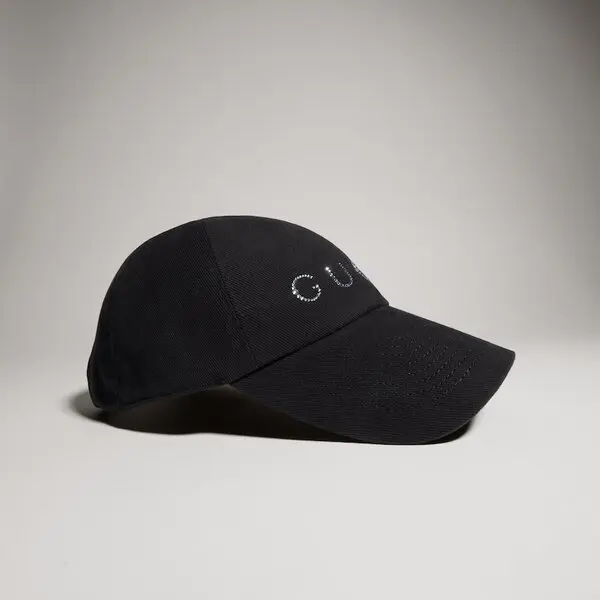 Gucci Canvas Baseball Hat With Print