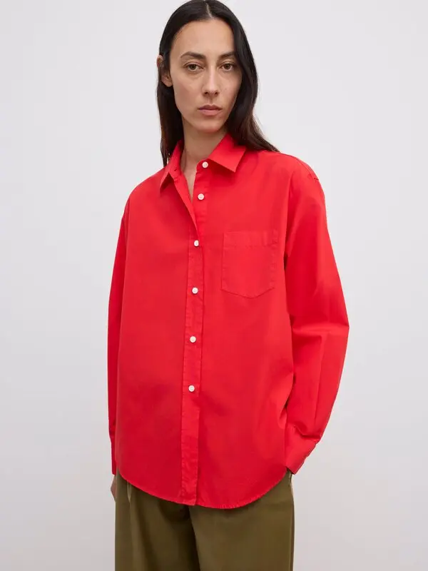 HOUSE OF DAGMAR Classic Poplin Shirt