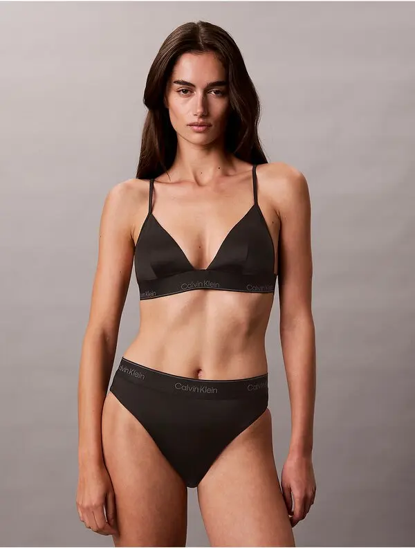 Calvin Klein Icon Shine Swim Bikini - Black