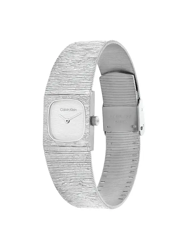 Calvin Klein Textured Dial Mesh Bracelet Watch