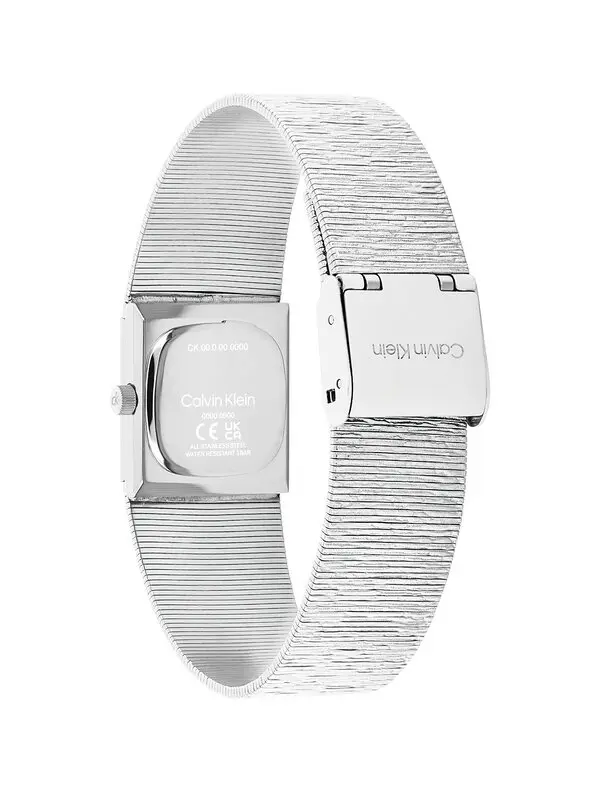 Calvin Klein Textured Dial Mesh Bracelet Watch