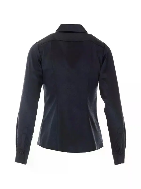 Elisabetta Franchi Python-print Shirt - Black