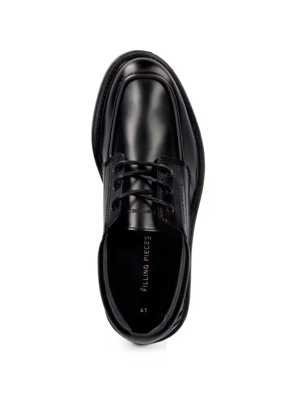 Filling Pieces Low Deck Polido Apron-toe Lace-up Shoes