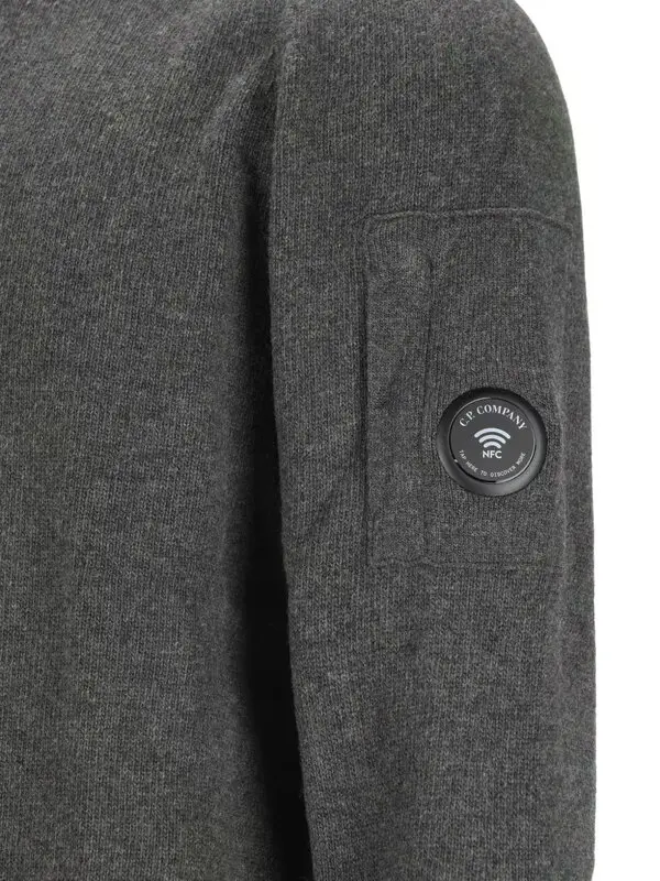 C.P. COMPANY Lens-detail Roll-neck Sweater