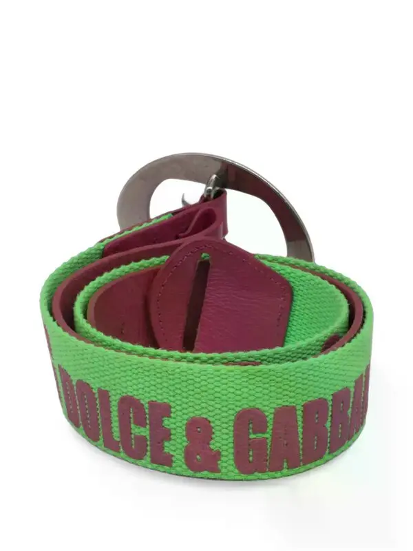 Dolce & Gabbana Logo Buckled Belt