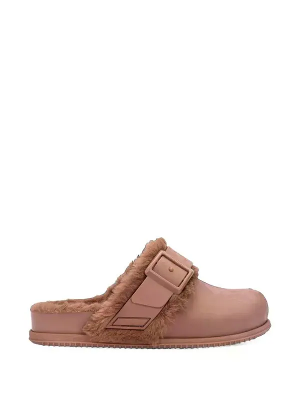 Melissa Cozy Warm Mules - Brown