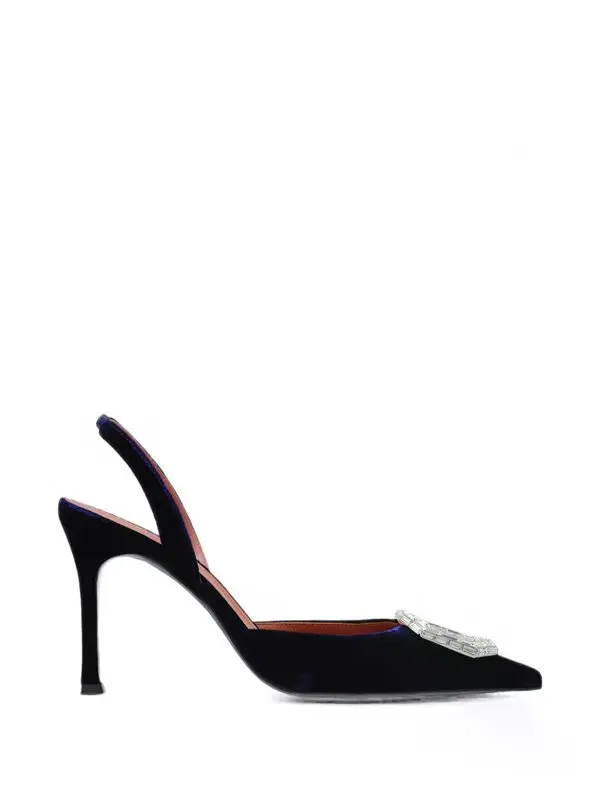Amina Muaddi Camelia Crystal-embellished Pumps