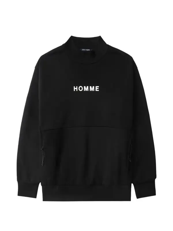 Comme Des Garçons Homme-print Sweatshirt