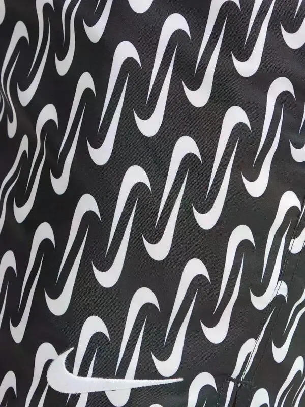 Nike Swoosh-print Swim Shorts