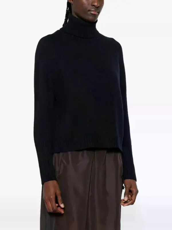 BASE MILANO Roll-neck Raglan-sleeve Sweater