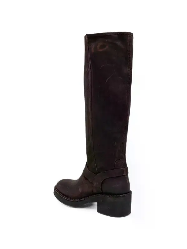 Fly London Buckle-detail Knee-high Boots