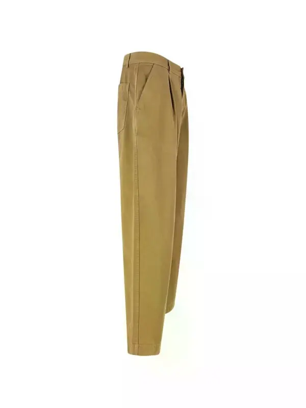 ROY ROGER'S Pleated Straight-leg Trousers