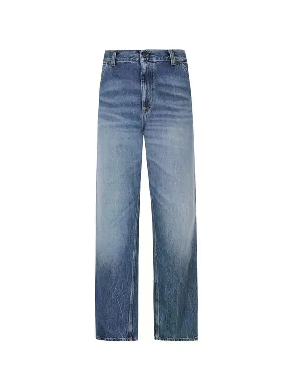 Carhartt Work In Progress Single Knee Used-effect Jeans