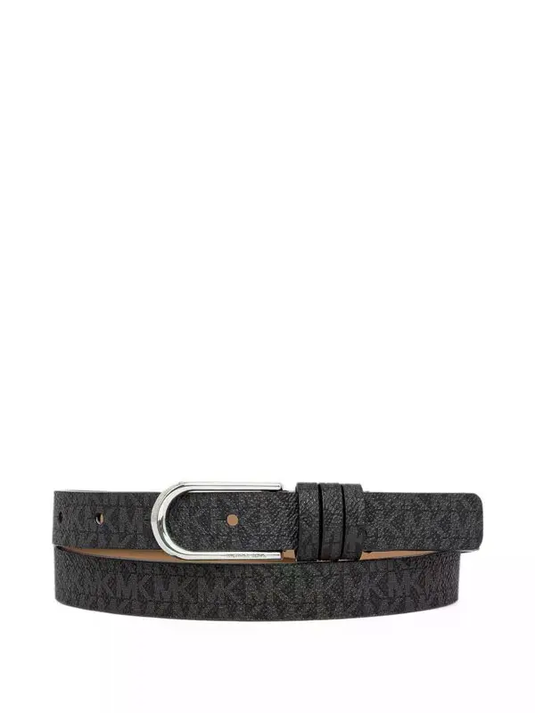 Michael Kors Monogram Buckle Belt