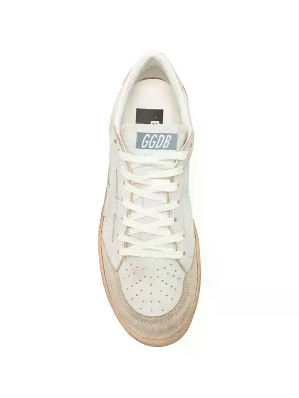 GOLDEN GOOSE Ball Star Distressed-effect Sneakers
