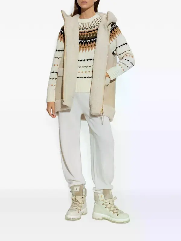 Bogner Ina Fair Isle Sweater - Neutrals