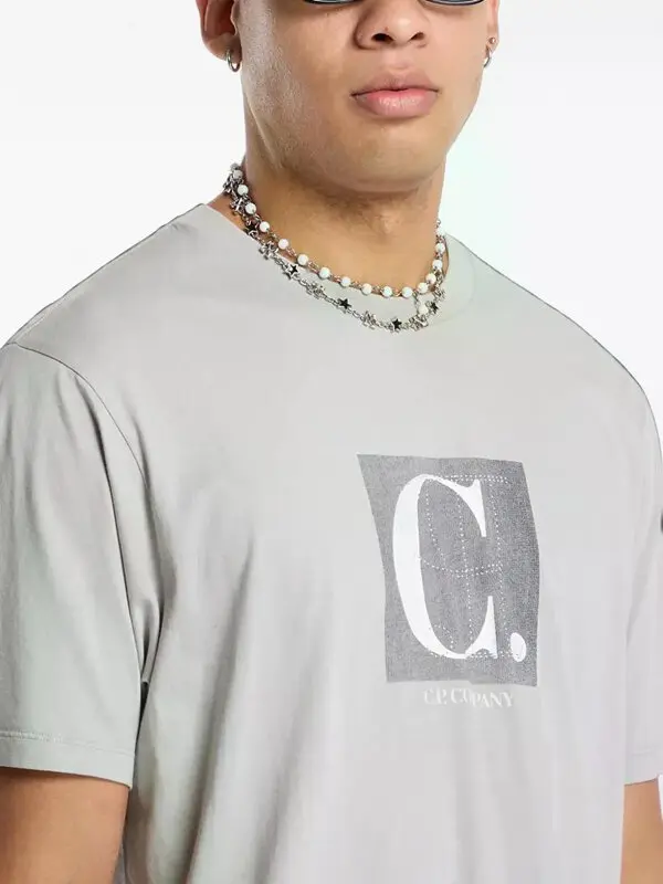 C.P. COMPANY Logo-print Short-sleeve T-shirt