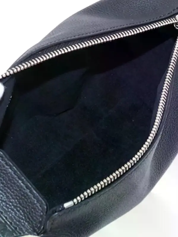 LOUIS VUITTON 2021-2026 Grained Calfskin Side Trunk Mm Satchel - Black