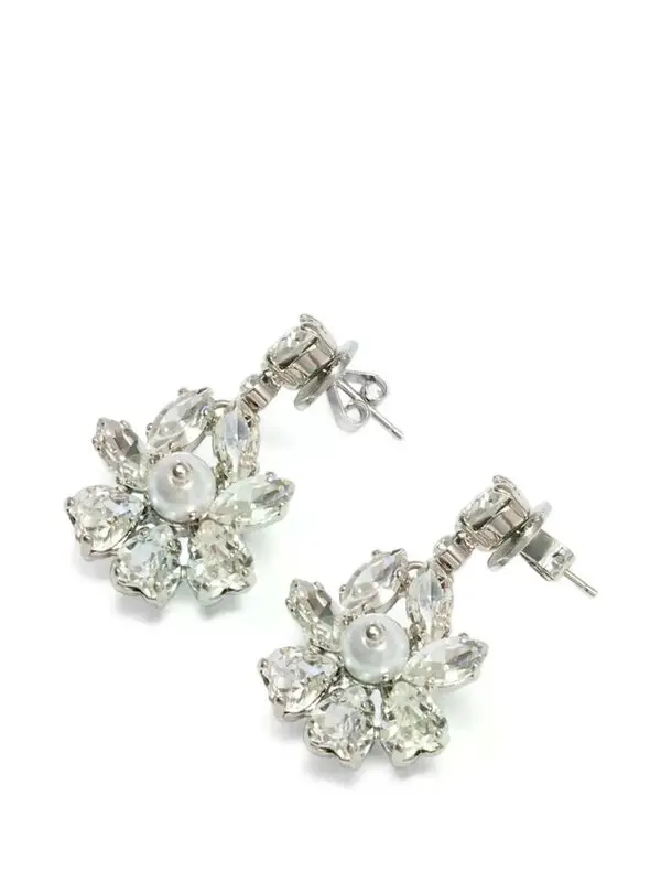 Simone Rocha Heartbloom Drop Earrings