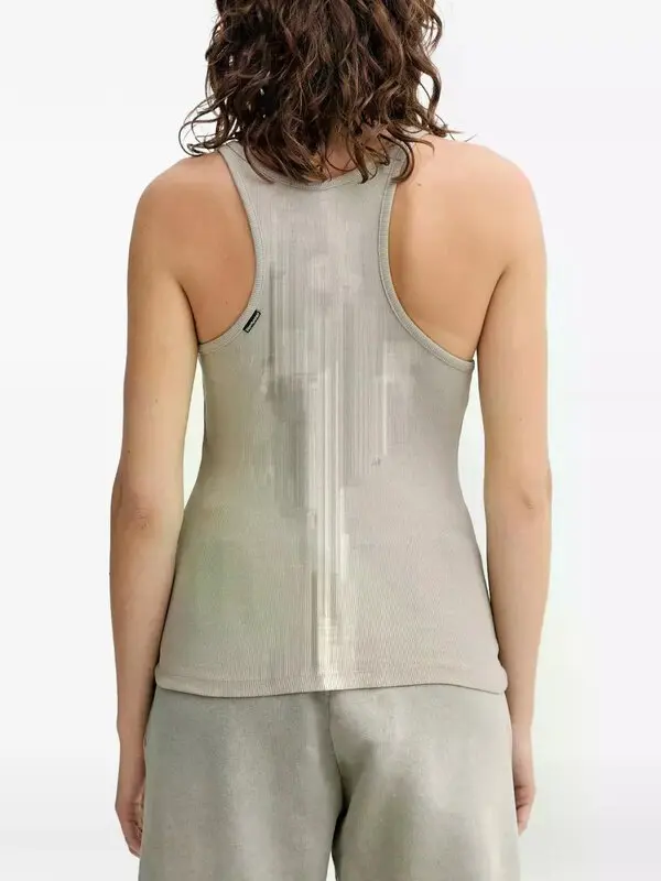WON HUNDRED Ami Asymmetric Ribbed Top