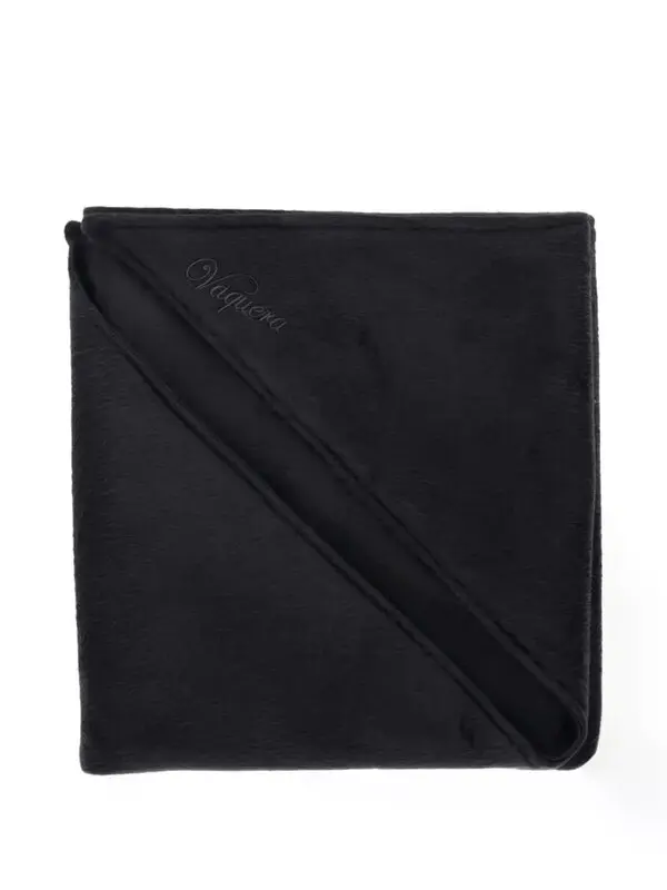Vaquera Logo-embroidered Triangular Scarf