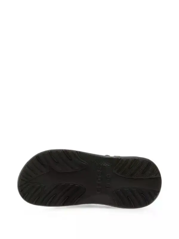CROCS New Crush Perforated Touch-strap Clogs