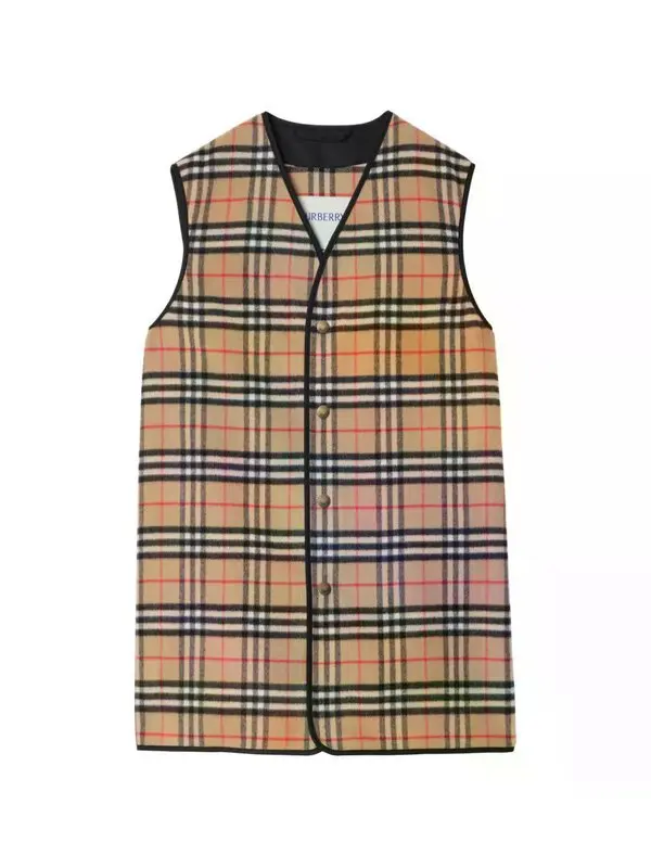 Burberry Check Wool Cashmere Warmer