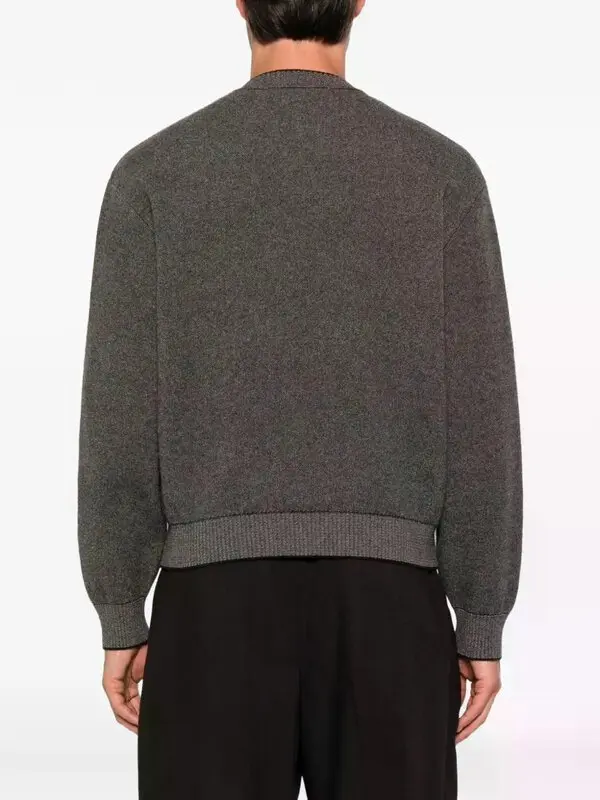 Jacquemus The Pelota Ribbed-trim Sweater