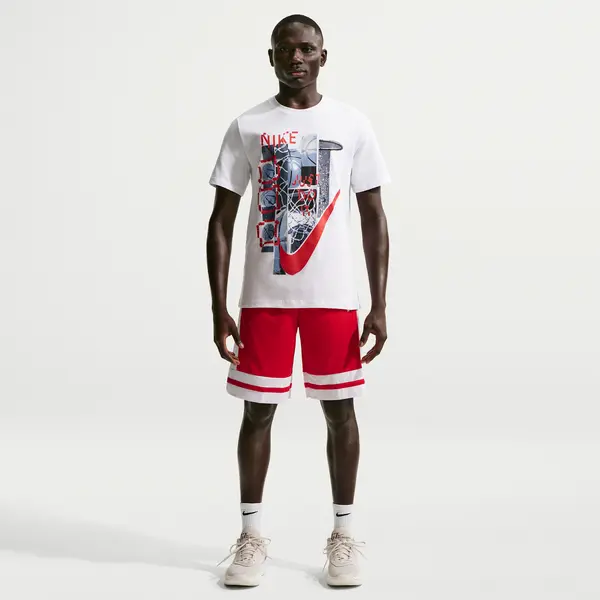 Nike Dri-fit 10" Game Classic Basketball Shorts - Red