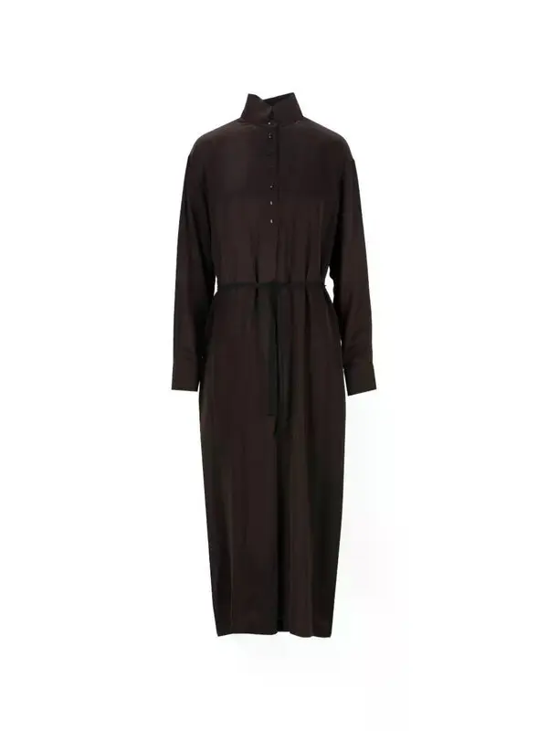 Barena Venezia Querina Lucens Belted Midi Dress