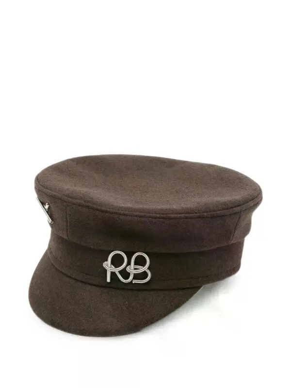 Ruslan Baginskiy Logo-embellished Cap - Brown