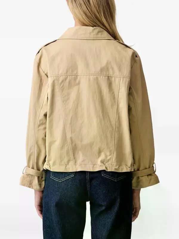 Dkny Off-centre Zip-fastening Jacket
