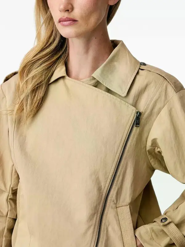 Dkny Off-centre Zip-fastening Jacket